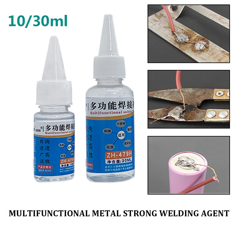 Jual 10/30/50/100/200ml Stainless Steel Liquid Flux Welding Solder Non ...