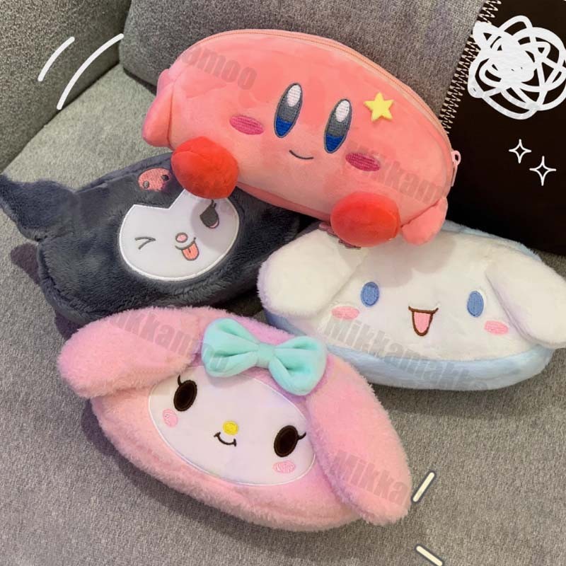 Jual Kantong Pena Lucu/Large Capacity Cute Pen Bag Pink Pencil Case ...