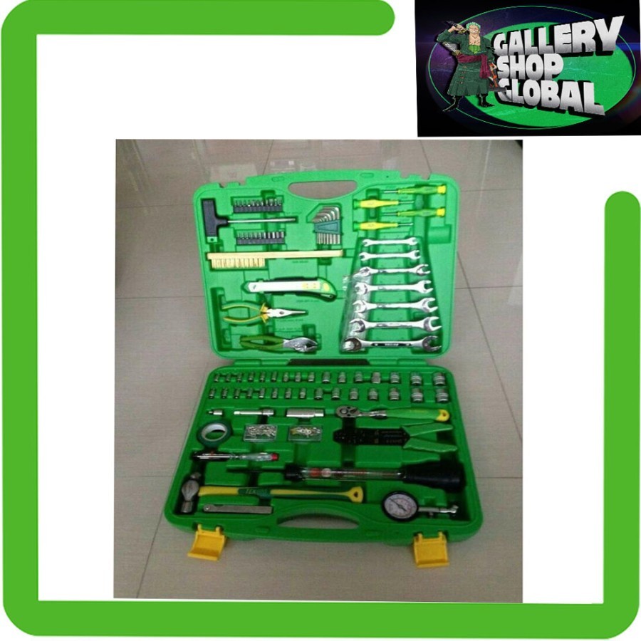 Jual Tekiro Mechanic Tool 130 Pcs / Tekiro Tool Set / Tool Kit | Shopee Indonesia