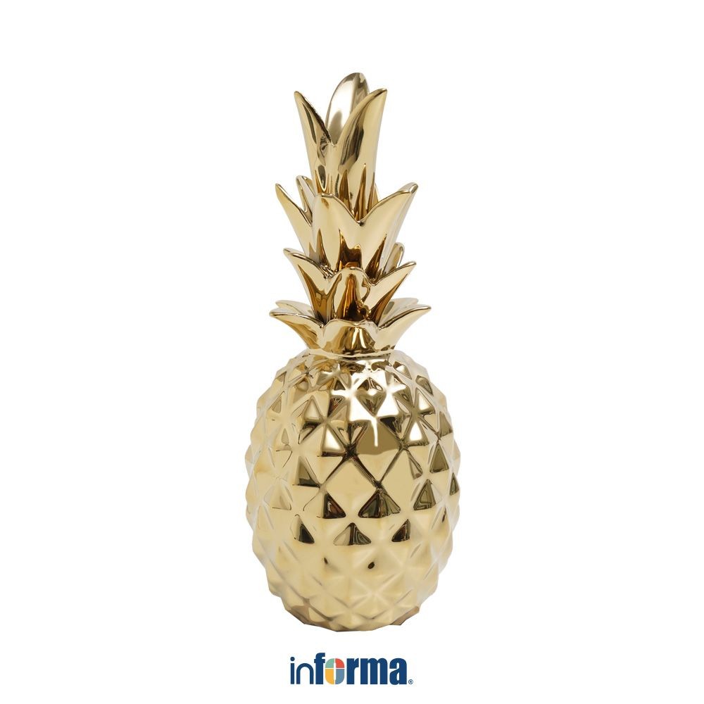 Jual Informa Patung Miniatur Dekorasi Nanas 03L Patung Pajangan Meja ...