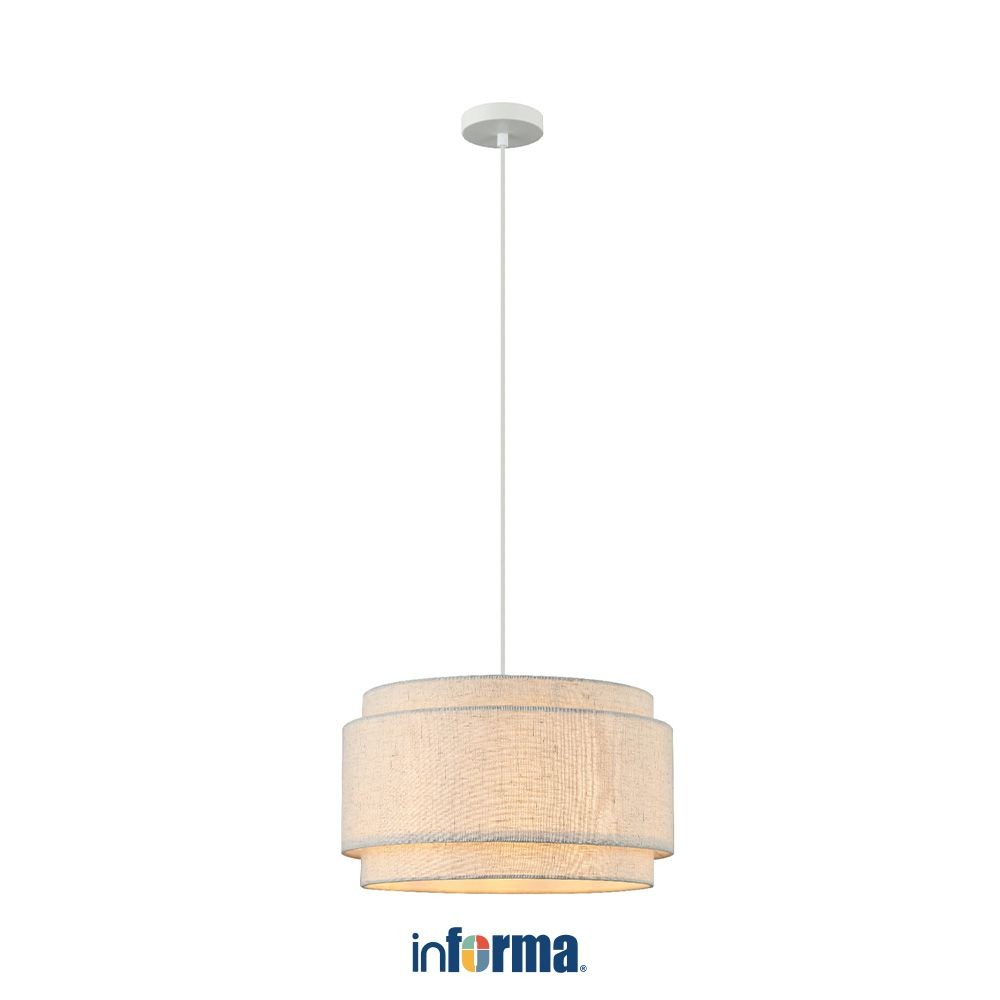 Jual Informa 40X23 cm Hoshi Lampu Gantung Hias - Krem Beige Hanging ...