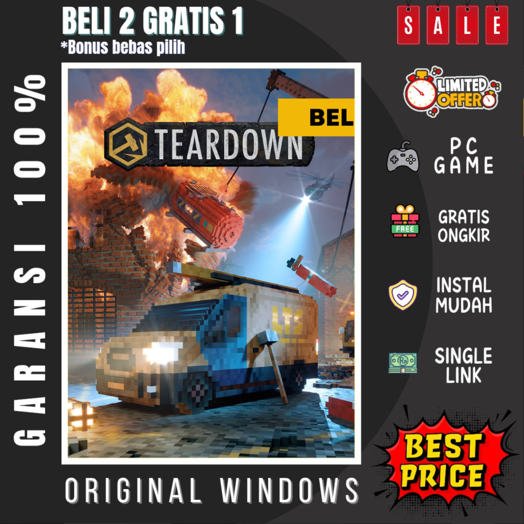 Jual TEARDOWN - GAME PC - GAME LAPTOP - PC GAMES - BELI 2 GRATIS 1 ...