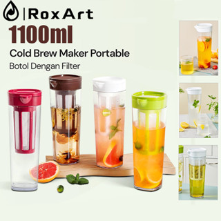 Jual RoxArt Cold Brew Maker Tea maker Infuser 1100ml Dengan Saringan ...