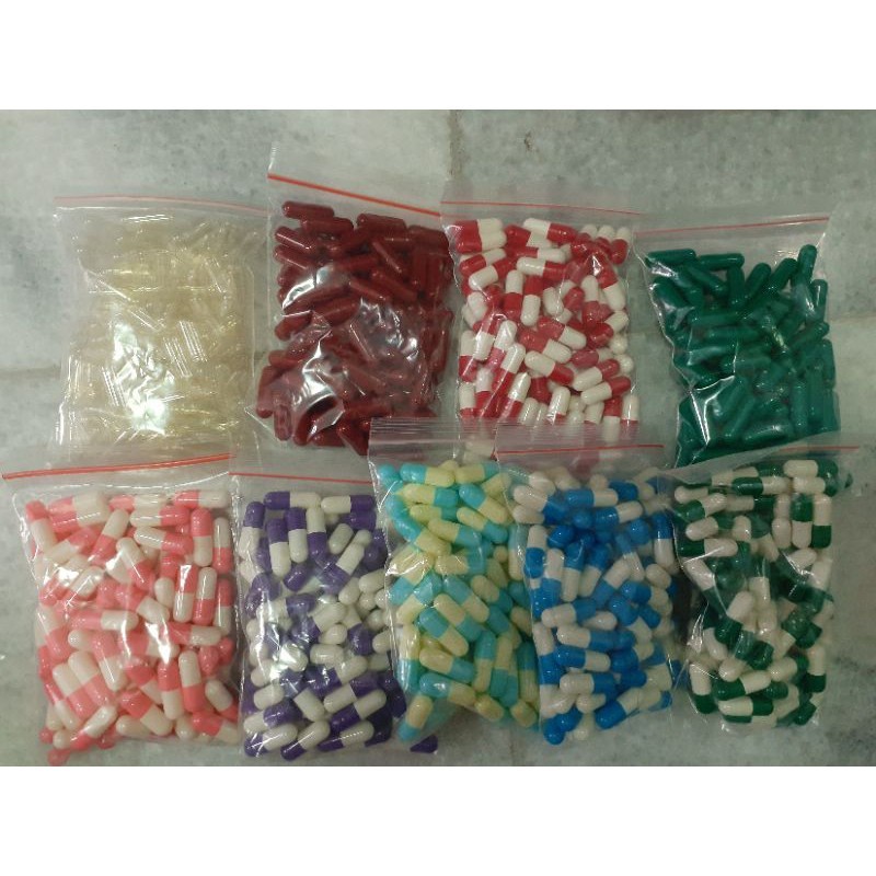 Jual Kapsul Kosong Ukuran 0 per 100 pcs | Shopee Indonesia