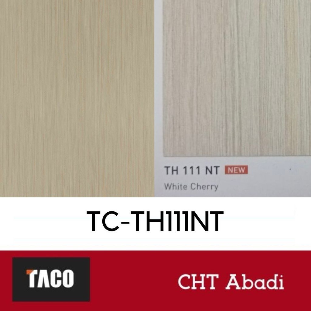 Jual TACO HPL White Cherry TH 111 NT (HARGA BELUM TERMASUK ONGKIR ...