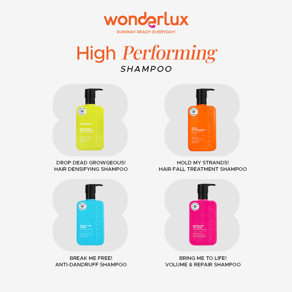 Jual WONDERLUX Shampoo 250 ml | NON SLS SLES | Shopee Indonesia