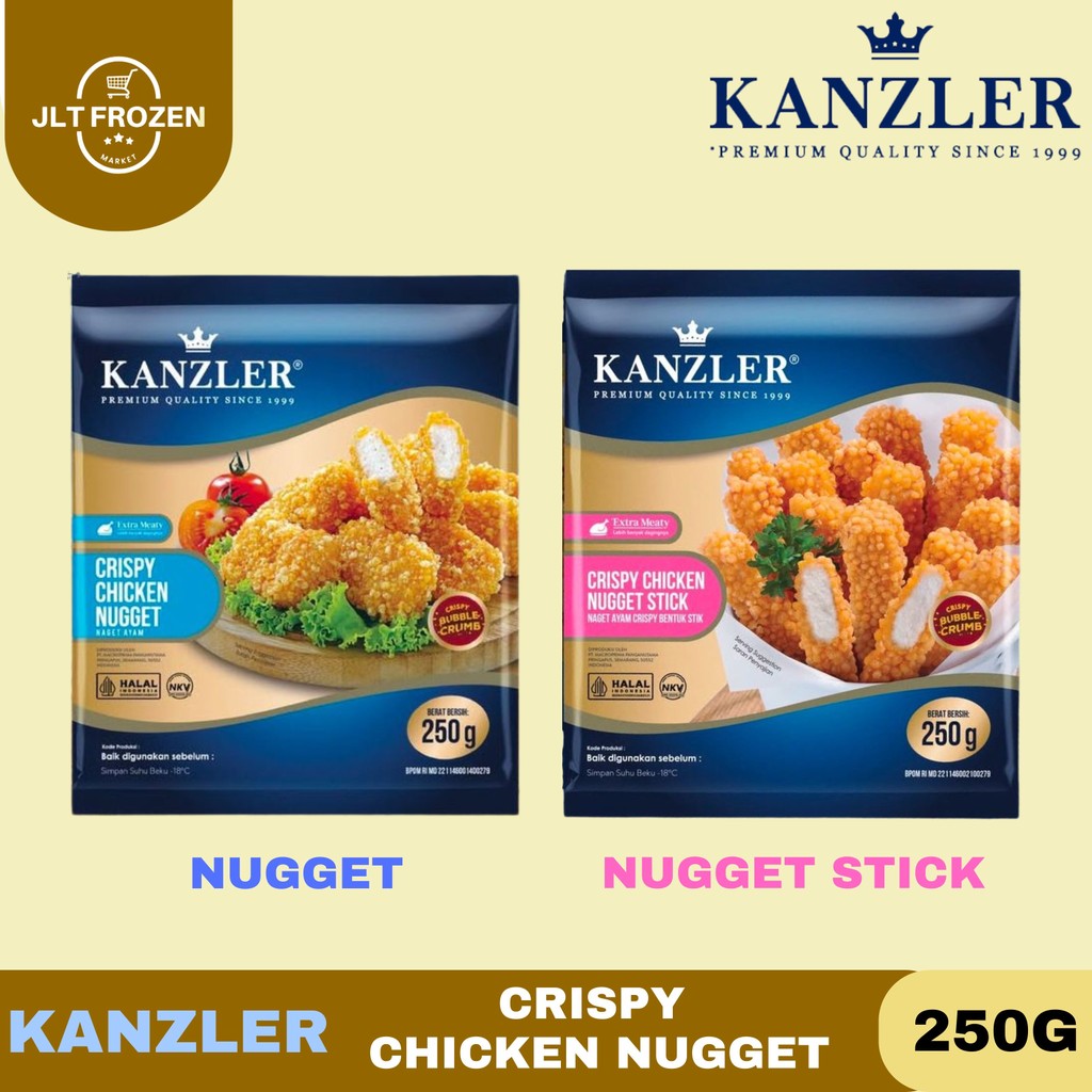 Jual Kanzler Crispy Chicken Nugget / Nugget Stick / Naget Bubble ...