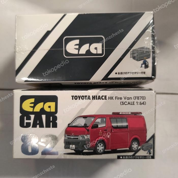 Jual ERA CAR 1/64 TOYOTA HIACE HONG KONG FIRE VAN | Shopee Indonesia