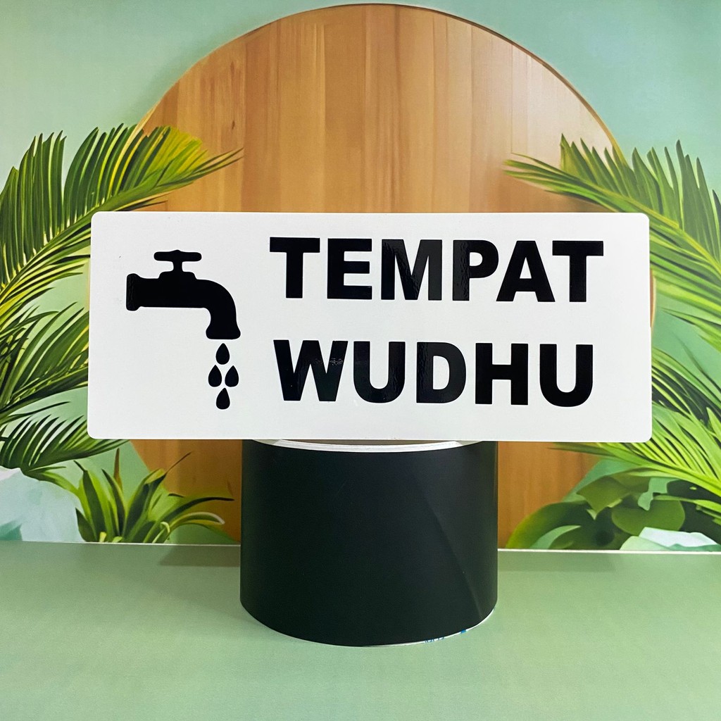 Jual YS AKRILIK TEMPAT WUDHU ACRYLIC TEMPAT WUDHU | Shopee Indonesia