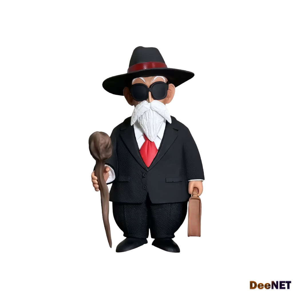 Jual Master Roshi in a Suit Dragon Ball 16cm Action Figure PVC D-KAS133 ...