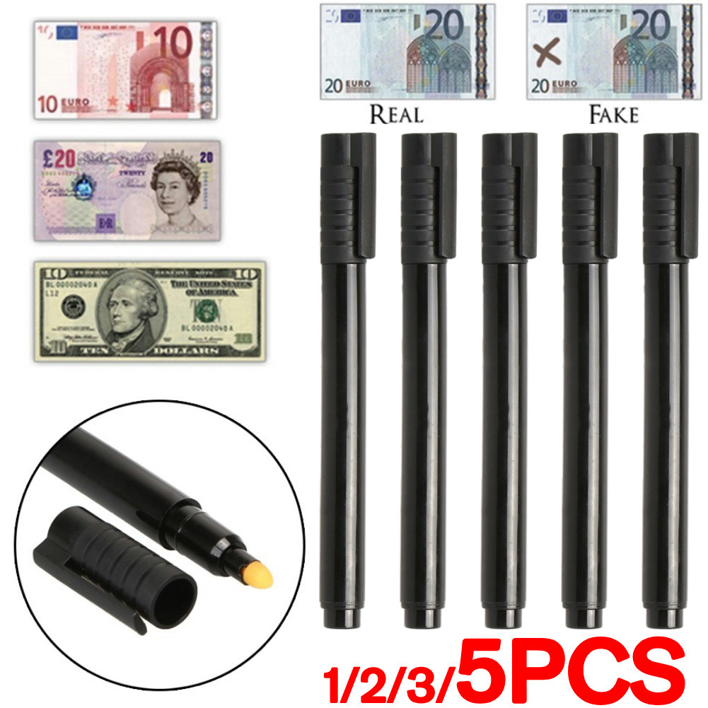 Jual Black Plastic Fake Money Checker Pocket Size Counterfeits Money ...