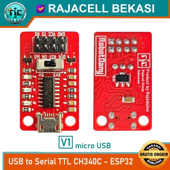 Jual Amd99 Usb To Serial Ttl Flashing Esp32 Burner Serial Ch340c Arduinoo Esp8266 Micro Usb V1