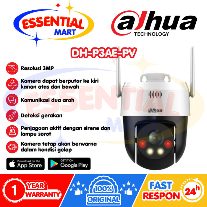 Jual CCTV DAHUA DH-P3AE-PV Picoo 3MP Smart Home IP Camera Outdoor | Shopee Indonesia