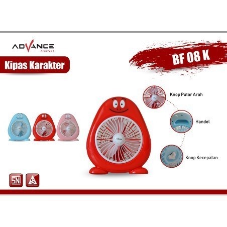 Jual Kipas Angin Karakter ADVANCE BF08K | Shopee Indonesia
