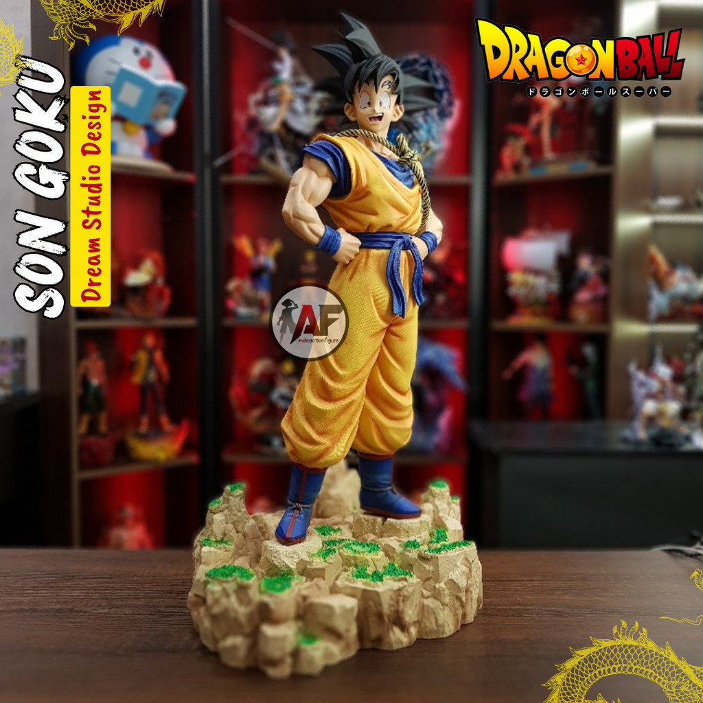 Jual Statue Dragon Ball Son Goku Dream Studio 68 cm Design Recast ...