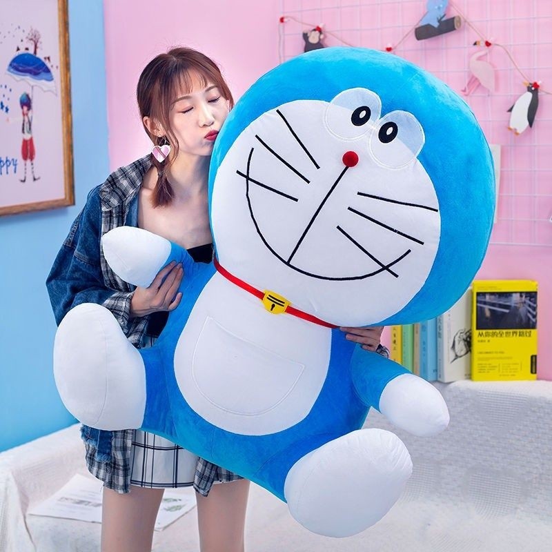 Jual BONEKA DORAEMON JUMBO 1 Meter GIANT untuk kado ulang tahun anak ...
