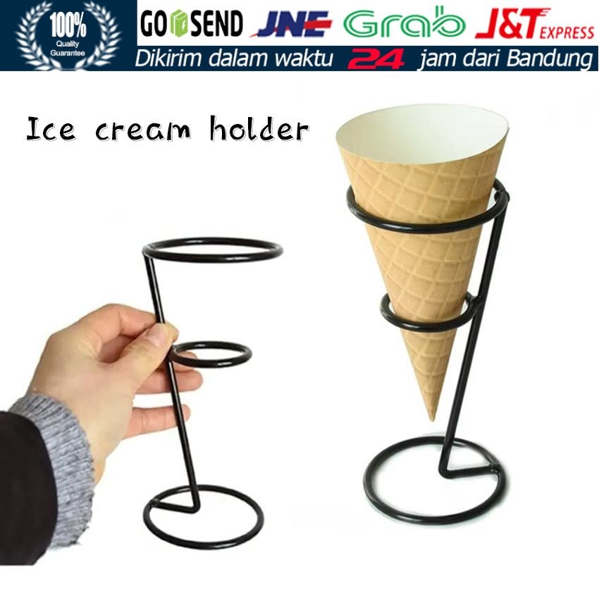 Jual Rak Stand Display Holder Bentuk Kerucut untuk Es Krim | Keranjang ...