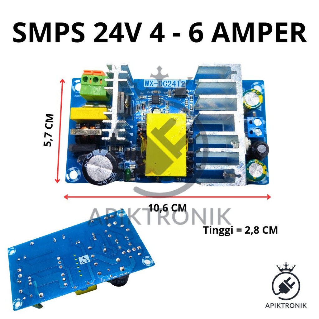 Jual SMPS DC 24V 4 - 6 AMPER SMPS DC 24 V 4 - 6 A | Shopee Indonesia