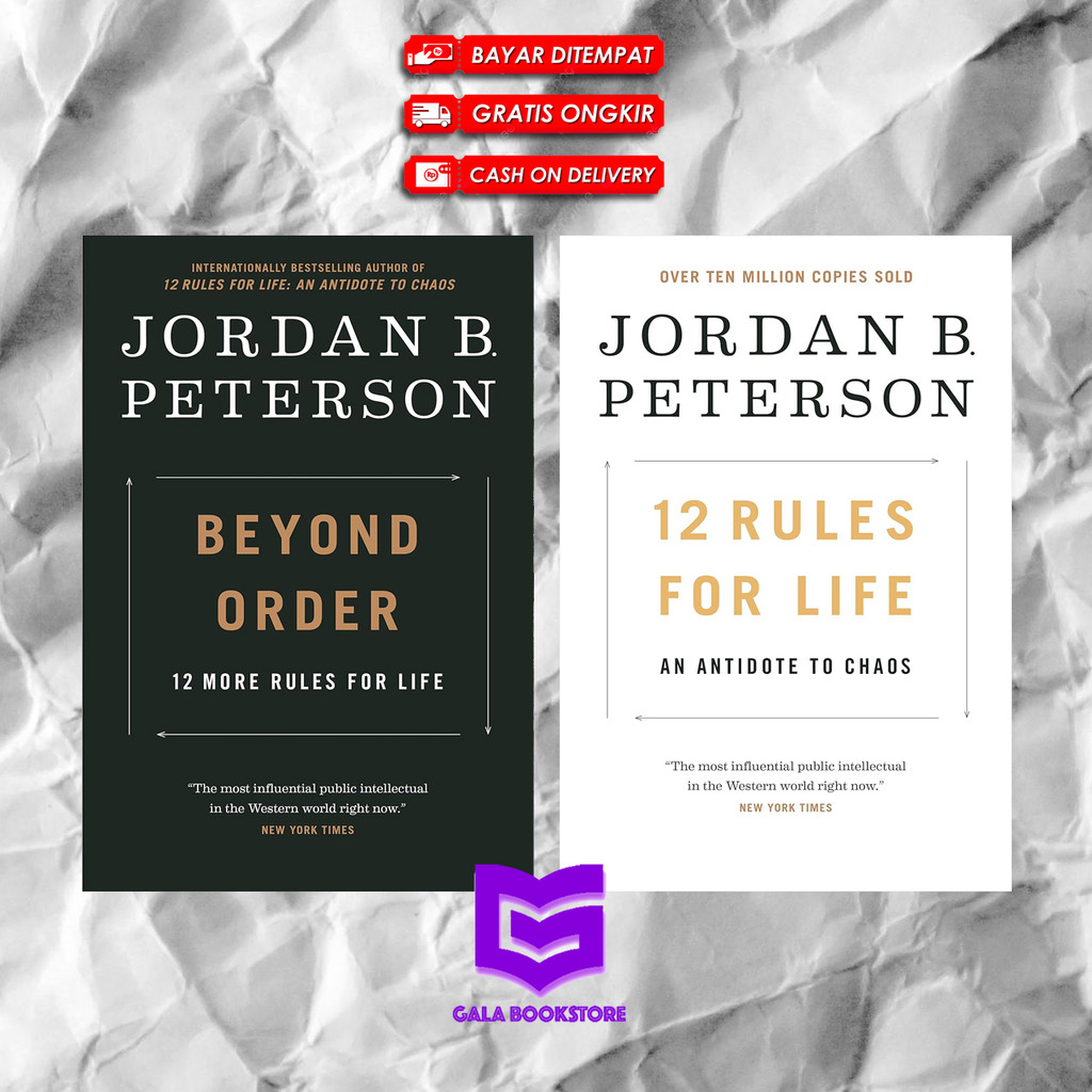 Jual Beyond Order & 12 Rules for Life - Jordan B. Peterson (English ...