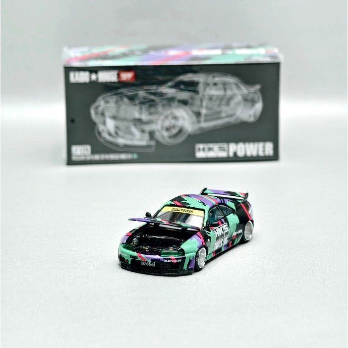 Jual Mini GT x Kaido House Nissan Skyline GT-R R33 HKS V1 KHMG129 ...