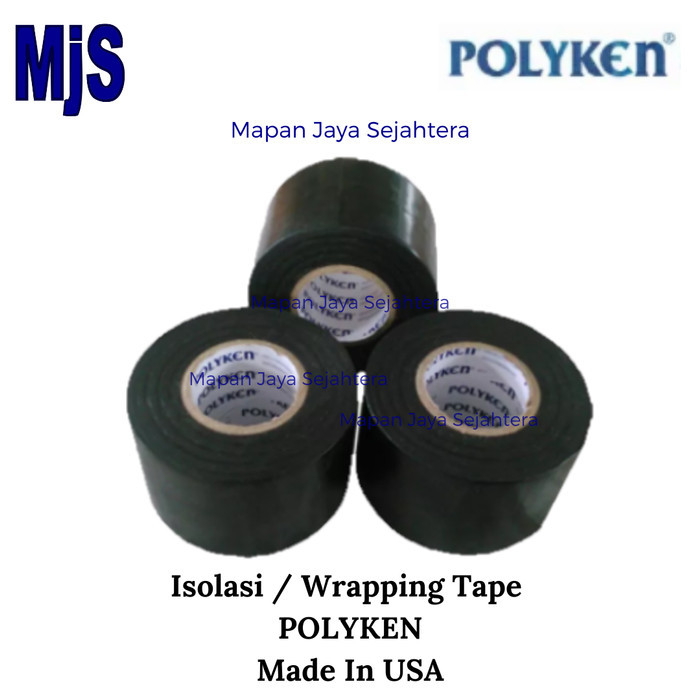 Jual Isolasi Pipa / Piping Wrapping Tape Dia. 4" x 100 ft POLYKEN USA ...