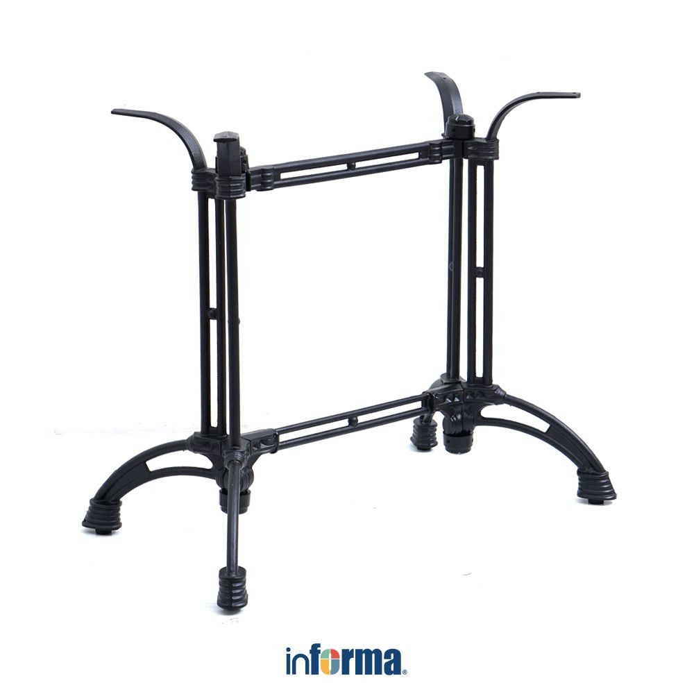 Jual Informa Elmeritha Kaki Meja Rectangle - Hitam Table Base Part ...