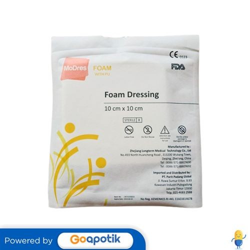 Jual Modres Penutup Luka B Foam Dressing Non Adhesive Ukuran 10 X 10 Cm ...