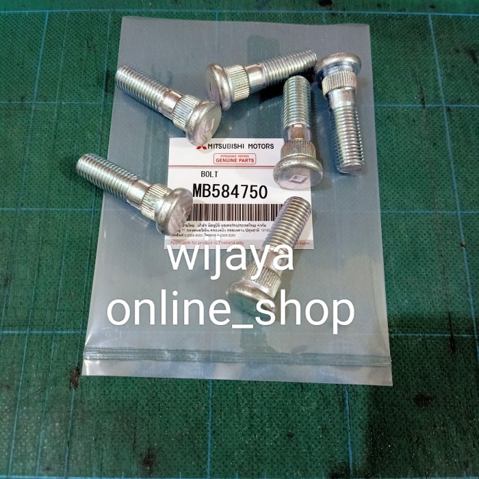 Jual baut roda triton Pajero MB584750 atau bolt hub triton pajero ...