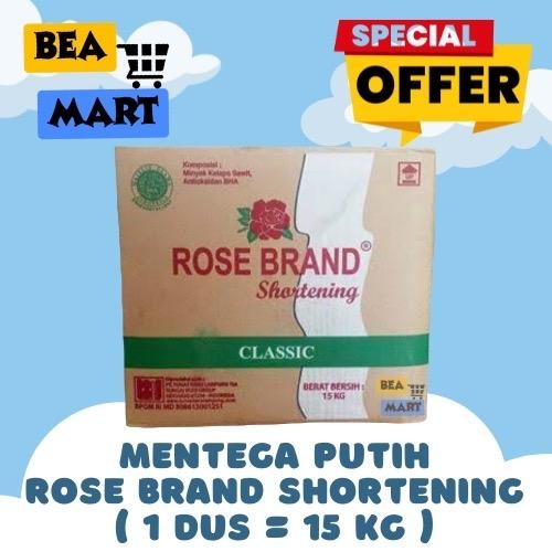 Jual ROSE BRAND MENTEGA PUTIH 1 Dus 15kg | Margarin Margarine White ...