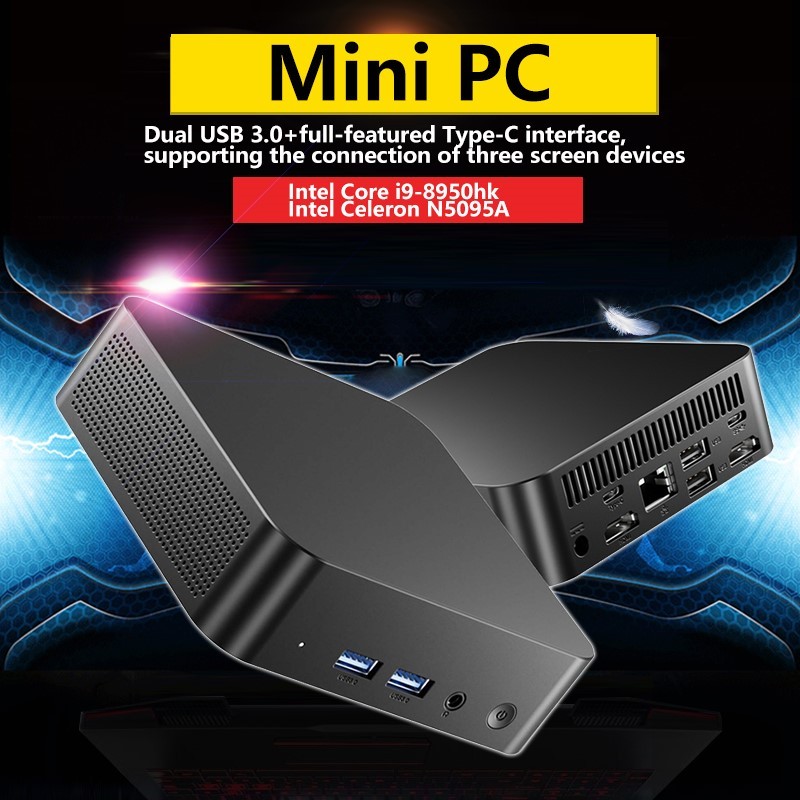 Jual Mini PC Windows 11 Intel Core i9-8950Hk Windows 11 Ultra Small ...