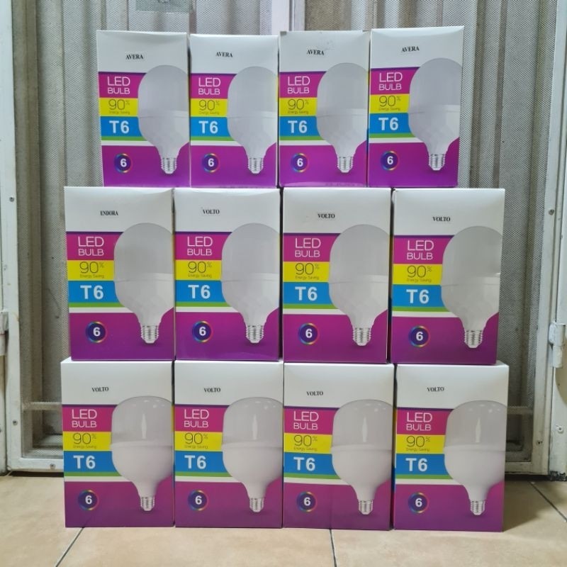 Jual LAMPU 60 WATT T6 CAHAYA FULL GARANSI 1 TAHUN MERK AVERA 90% HEMAT ENERGI TK-17 | Shopee ...