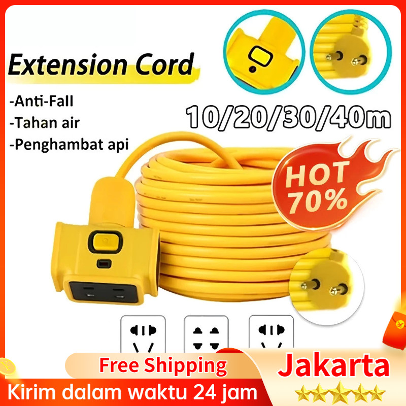 Jual Kabel Ekstensi 5/10/20/30 Meter Kabel Sambungan Multi Fungsi ...