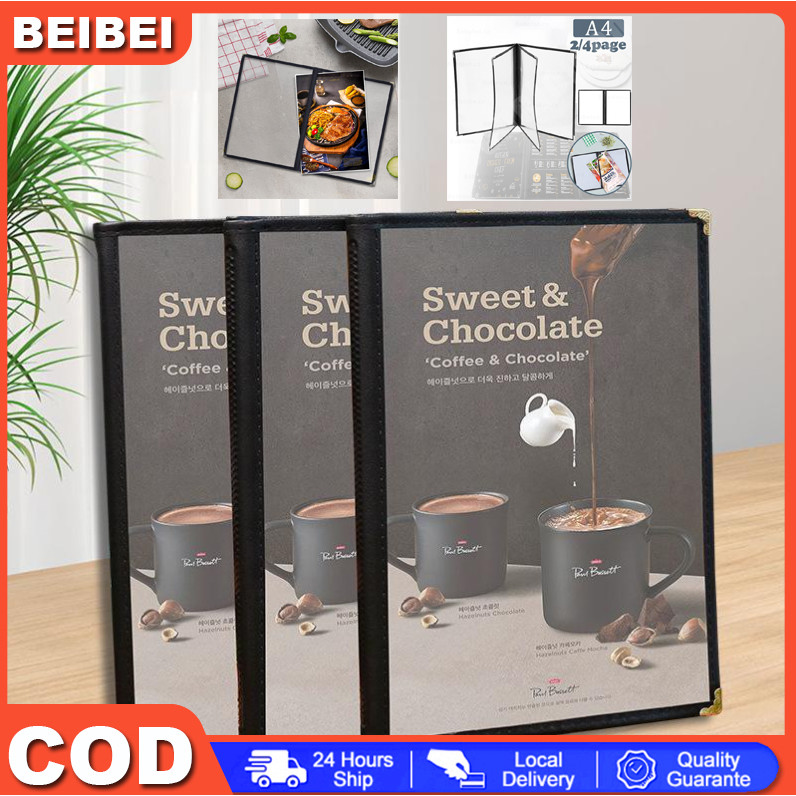 Jual Buku Menu Restoran A4 Restoran Transparan Restoran A4 Sampul Menu ...