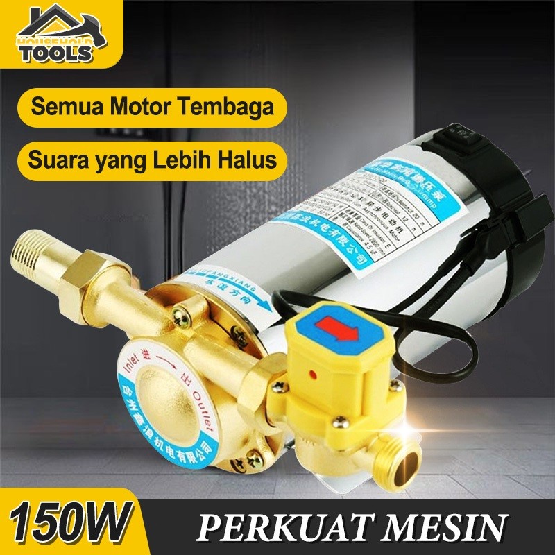 Jual Pompa Booster Tekanan Air 100W-300W Mesin Pompa Air Otomatis/Pompa Booster Baja Tahan Karat ...