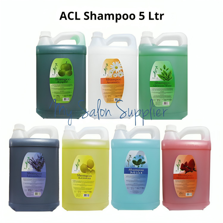 Jual ACL Shampoo 5 Ltr Apel / Lemon / Strawberry / Green Tea / Mint ...