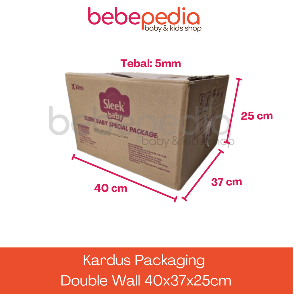 Jual KARDUS BEKAS Box Sleek Spesial Package 40x37x35cm / Dus Box ...