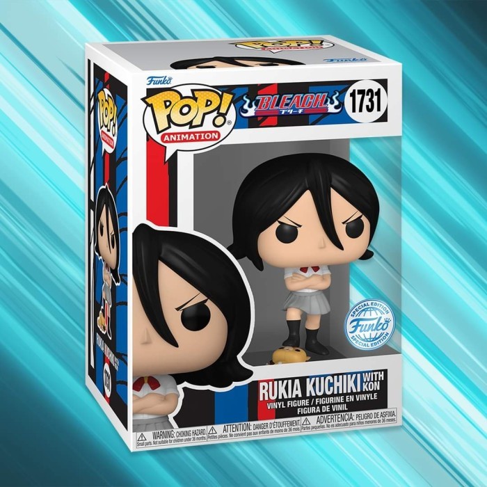 Jual ORIGINAL Funko Pop Bleach Kuchiki Rukia School Uniform with Kon ...