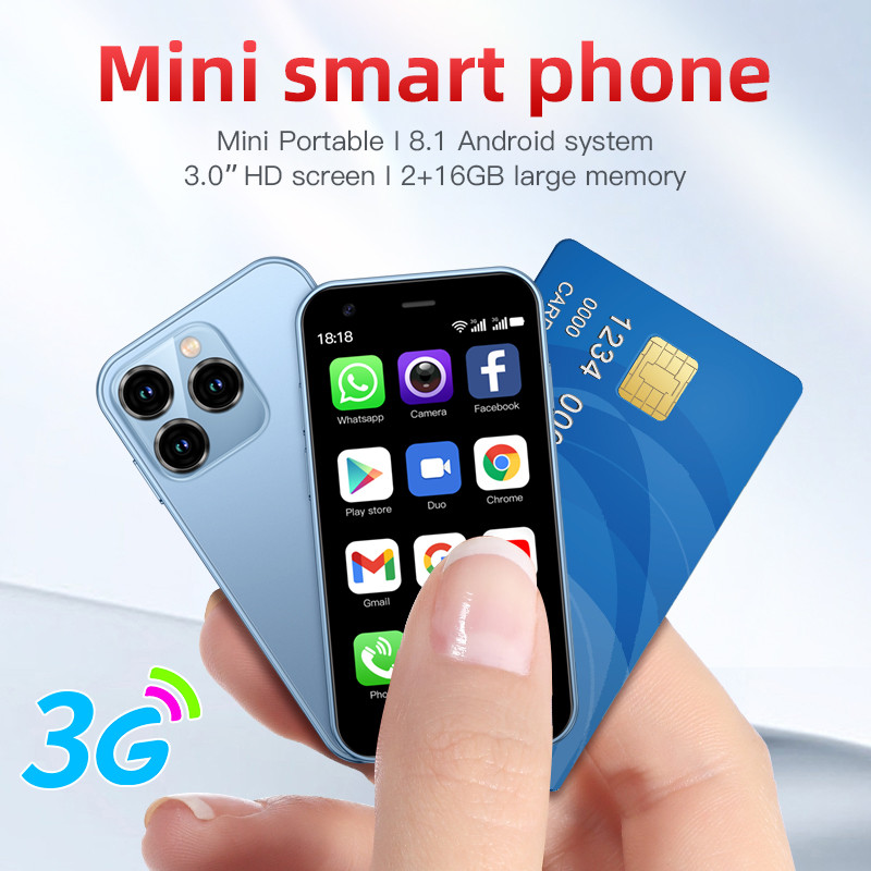 Jual SOYES XS15/S23 Android 8.1 2GB+16GB Mini Smartphone 3.0 Inch Mini Phone 3G Network Anak Dan ...