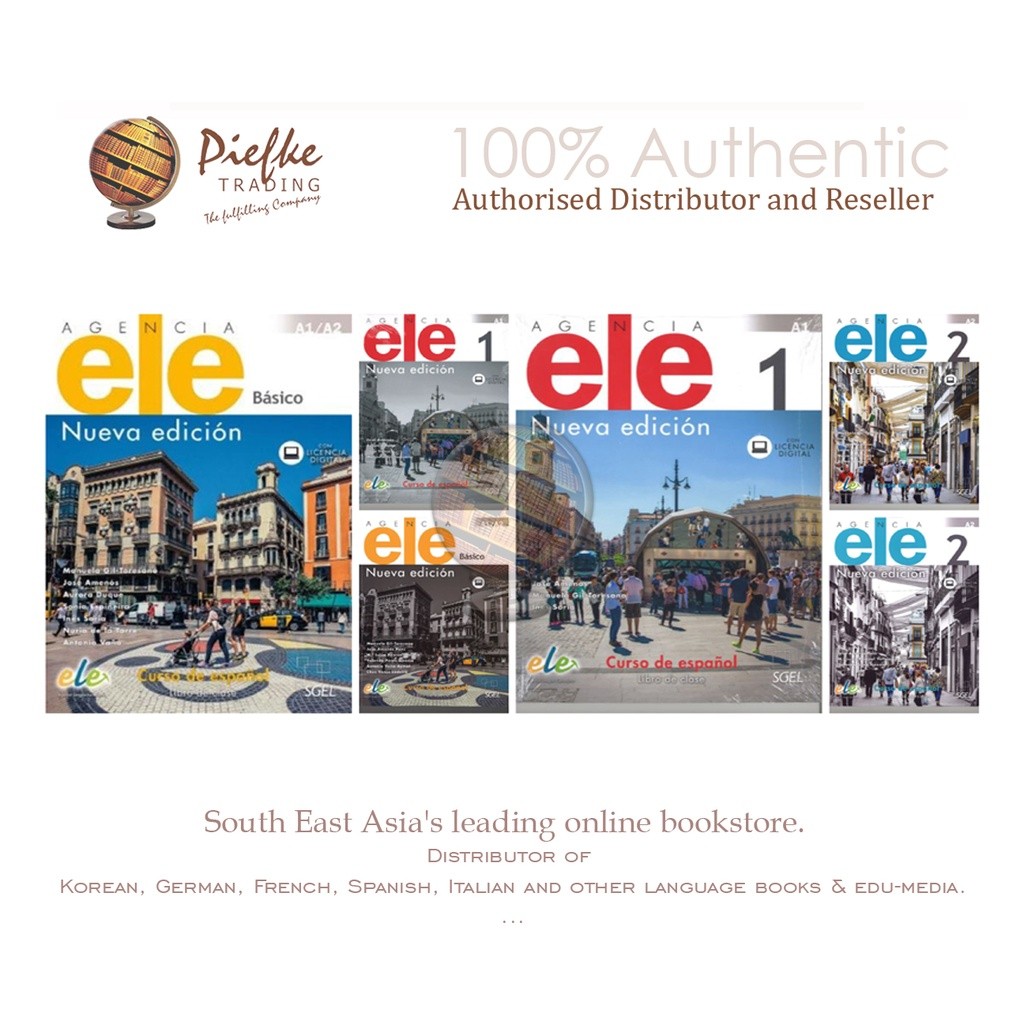 Jual AGENCIA ELE A1-A2, A1, A2:Student Book, Activity book, (Agencia ...