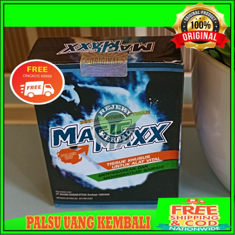 Jual TISSUE MAGIC MAXX TISSUE BASAH TISSUE VITALITAS PRIA OBAT KUAT (1 ...