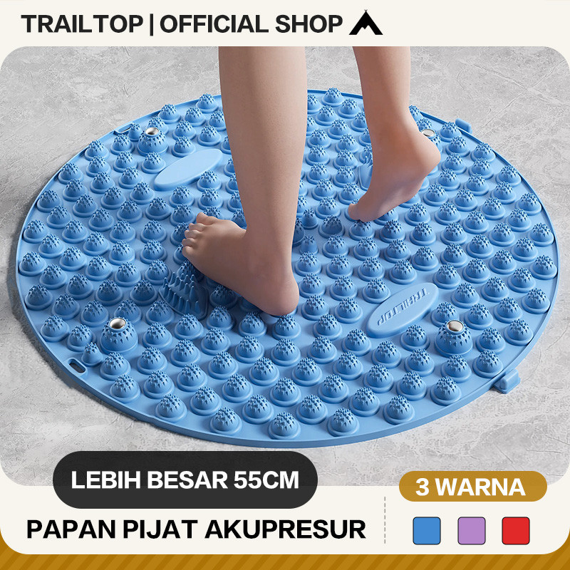 Jual TrailTop Karpet Refleksi Kaki Foot Reflexion Massage Pad Alas Kaki Reflexologi Kesehatan ...