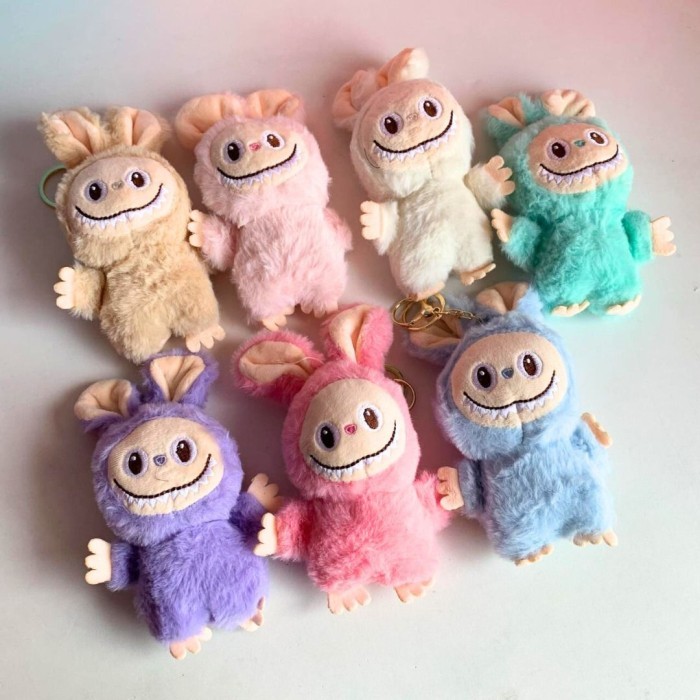 Jual LABUBU DOLL WITH BAG TAG boneka karakter lucu warna warni cfc ...