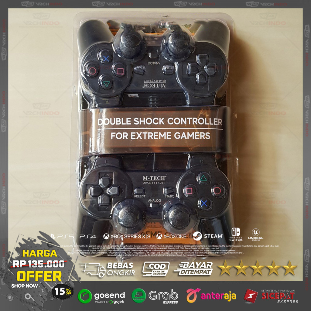 Jual Joystick Gamepad Stick Double Dual / Stik Game for PC Desktop ...