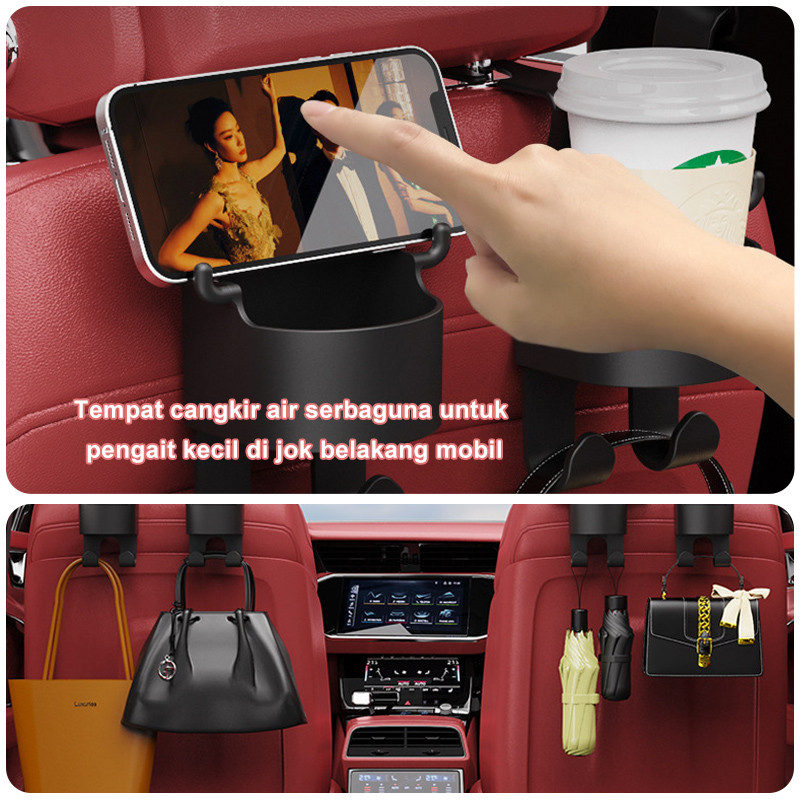 Jual Tempat Gelas Mobil Pengatur / Car Hook Hanger Mobil / Kait ...