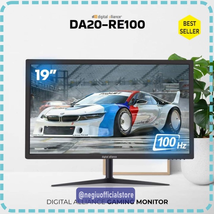 Jual (TTP) Digital Alliance DA22 RE100 / DA22-RE100 Monitor VA Panel 22" Inch 100Hz - 19,5 Inch ...
