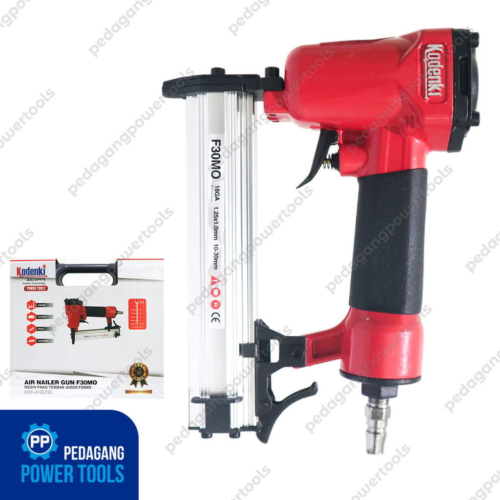 Jual KODENKI KDK-ANG730 Mesin Paku Tembak Lurus F30 Alat Staples Angin Kompresor Air Nailer Gun ...