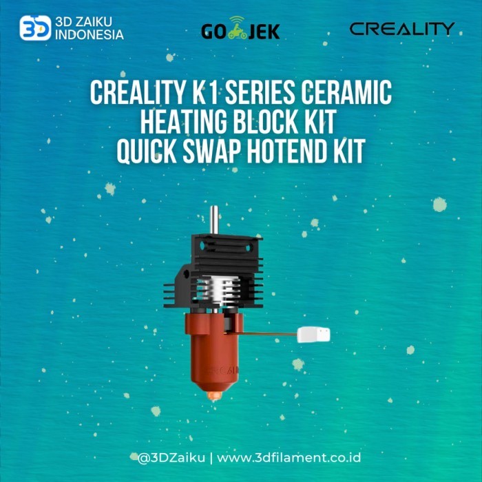 Jual Original Creality K1 Series Ceramic Heating Block Kit Quick Swap ...
