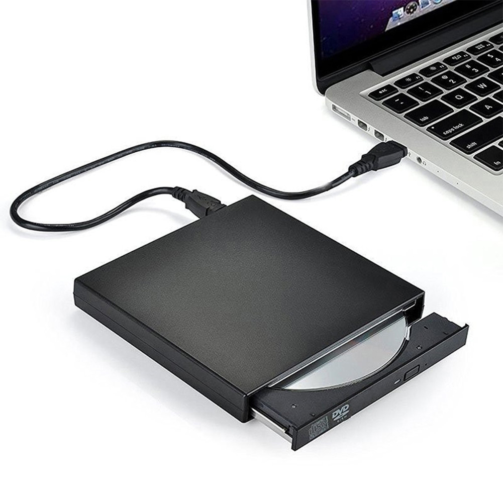 Jual External ROM Optical Drive USB 2.0 CD/DVD-ROM CD-RW Player Burner ...