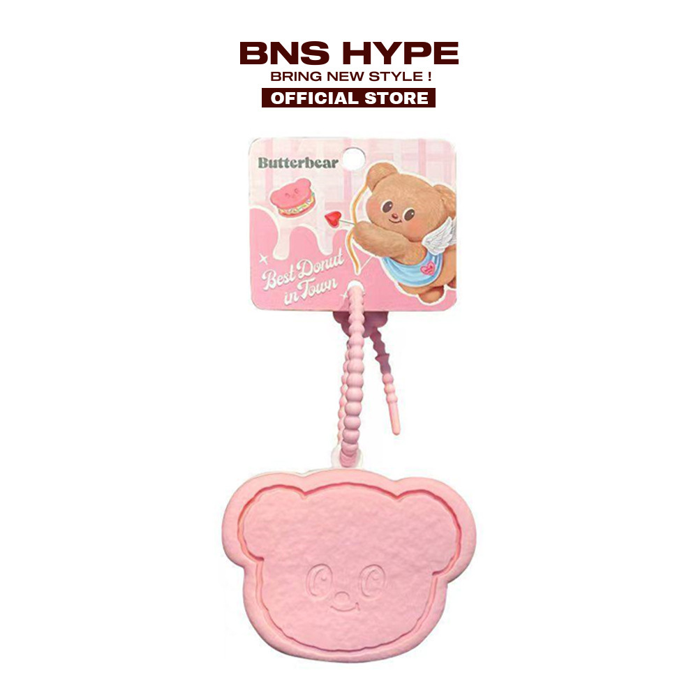 Jual BNS Series Butterbear Genuine Biscuit Coin Wallet Pendant - Butter ...