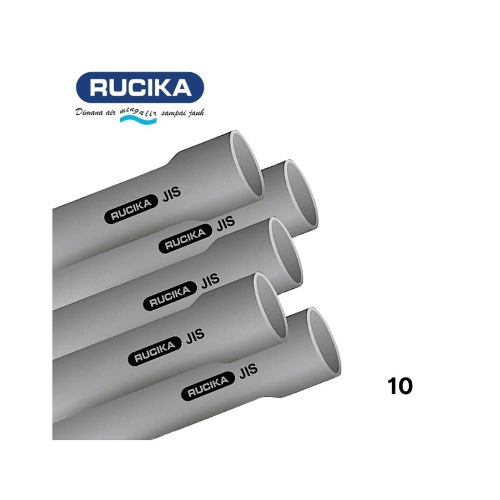 Jual Rucika JIS AW 10" inch (Rucika) / Pipa PVC Kelas AW | Shopee Indonesia